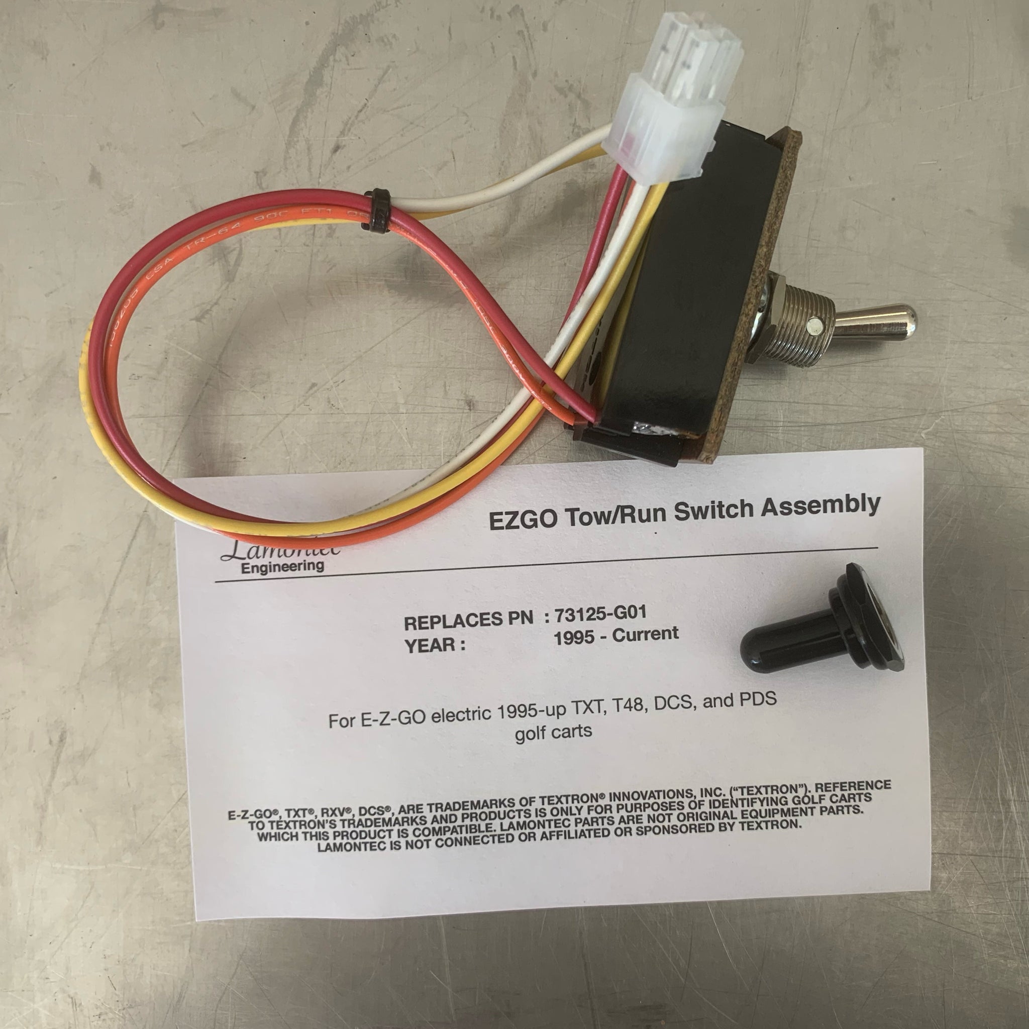 EZGO Tow/Run Switch – Golf Cart Wiring